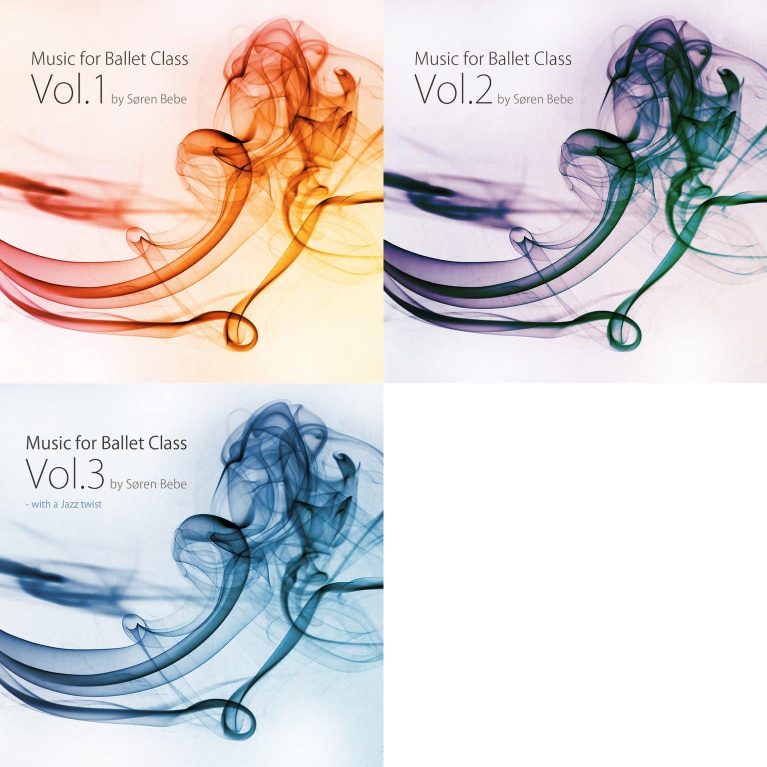 Music for Ballet Class, Vol.4 by Søren Bebe (CD + mp3 download)