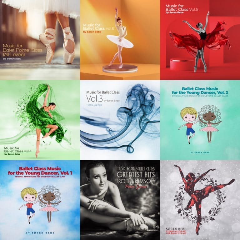 12 CD Ballet Class Music BOX SET (Save 35%) - Free shipping! - Music ...