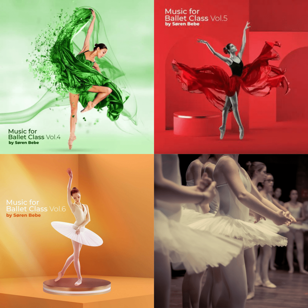 "Music For Ballet Class" Volumes 4-6 mp3 BUNDLE - Music for Ballet Class
