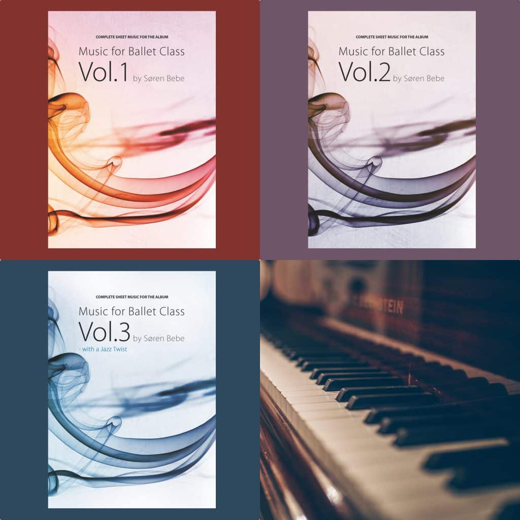 "Music For Ballet Class" Volumes 1-3 Special Sheet Music Bundle (PDF ...